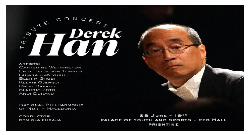 Tri koncerte, në kujtim të pianistit, Derek Han – Radio KFOR Shqip